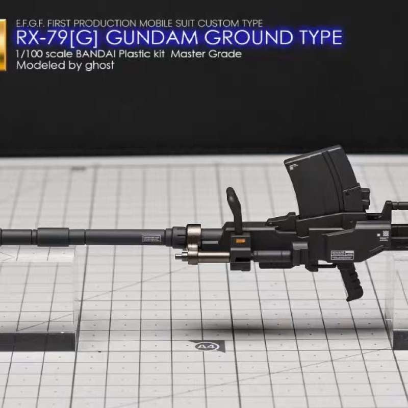 Promo MG 1/100 GUNDAM GROUND TYPE WATER DECAL GHOST CUSTOM DECAL Diskon ...