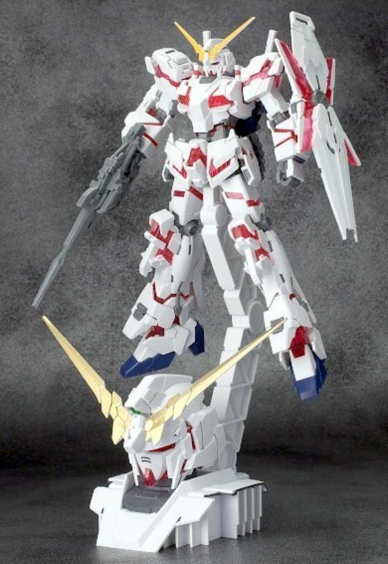 Promo Hguc Rx-0 Unicorn Gundam ( destroy mode ) with Head display ...