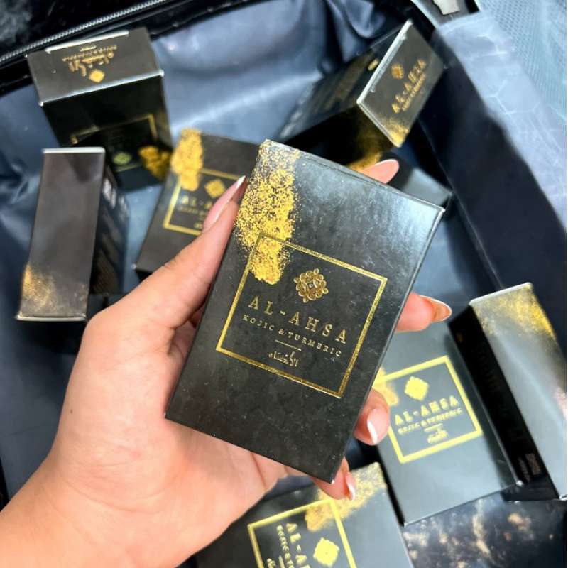 Jual Sabun Al Ahsa Kojic & Tumeric Soap / Al Ahsa Soap ORIGINAL BPOM di ...