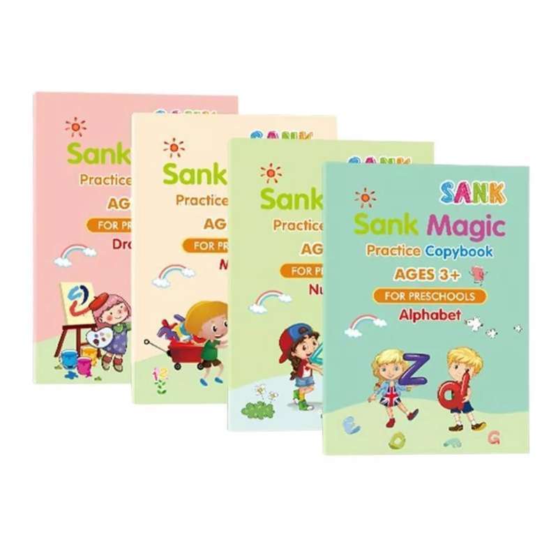 Jual Buku ajaib/buku pintar/buku sank magic/Sank magic practice book ...