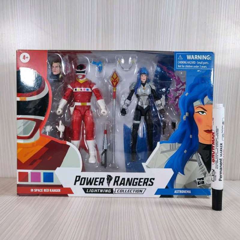 Jual mainan action figure power rangers hi spice red ranger and ...