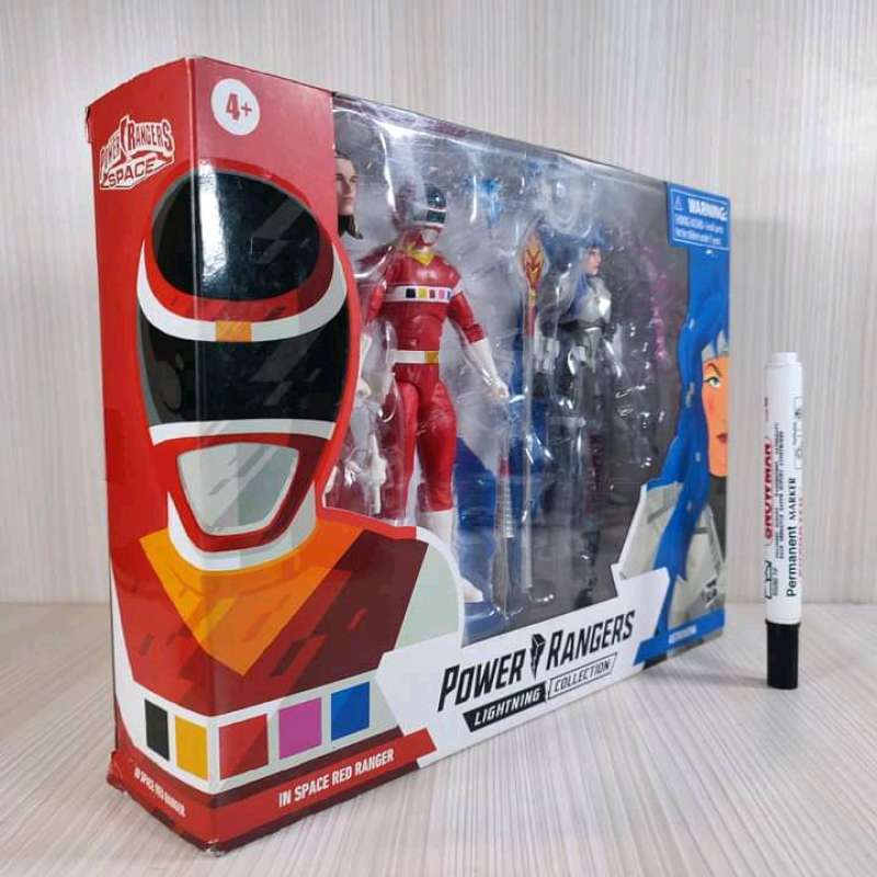 Jual mainan action figure power rangers hi spice red ranger and ...