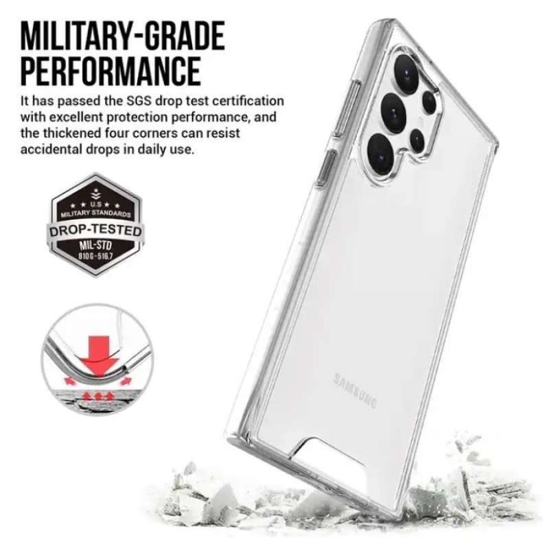 Promo SAMSUNG GALAXY S24 S24+ S24 ULTRA FUZE HYBRID CRYSTAL CLEAR CASE - S24+ Diskon 15% di ...