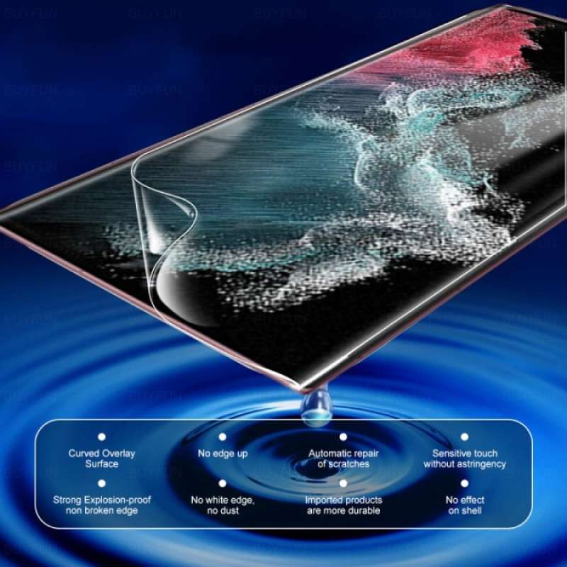 Promo Samsung S24 / S24+ S24 Ultra Hydrogel Front & Back + Camera Glass ...