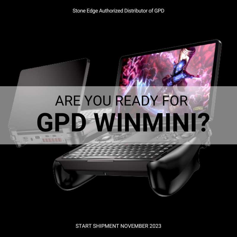 Jual GPD WinMini Win Mini Laptop Gaming Mini Ryzen 7640 7840U Ram 16GB ...