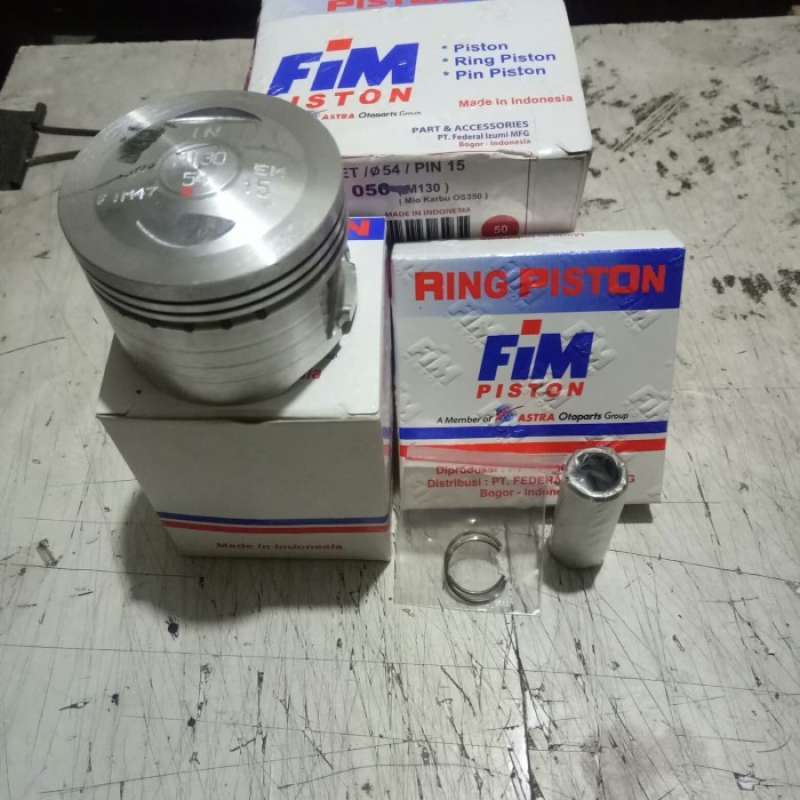 Promo piston kit fim 47 ukuran 50 piston new xb ukuran 50 piston bor ...
