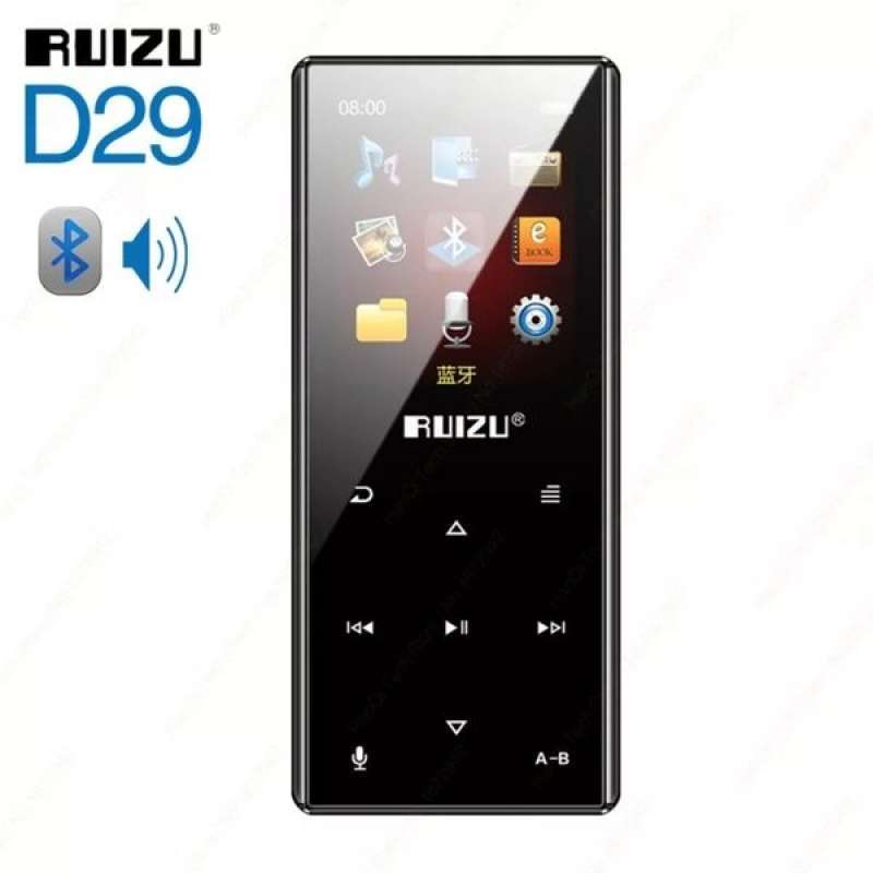 Jual Ruizu D29 Bluetooth Speaker 8gb Full Metal Dap Mp3 Mp4 Player Vs ...