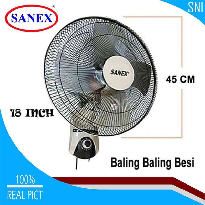 Promo Kipas Angin Dinding / Besi / Wall Fan 18 Inch - WF 1878 Diskon 23 ...