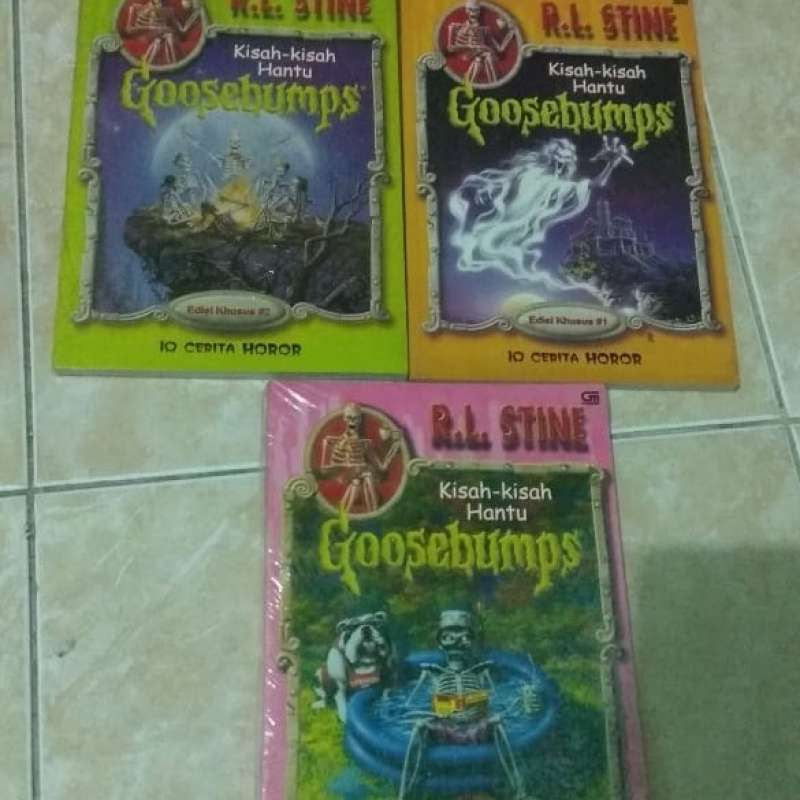 Promo Goosebumps Edisi Khusus (3 Buku) Diskon 23% di Seller Roxie Store ...