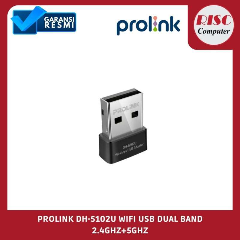 Jual Prolink Dh-5102u Ac650 Wireless Wifi Usb Adapter Dual Band 2.4ghz+5ghz Di Seller Risc ...