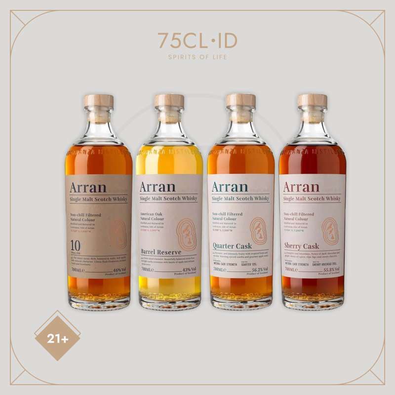 Jual Arran Island Single Malt Scotch Whisky All Variant 700ml Di Seller 75cl.id Official Store ...