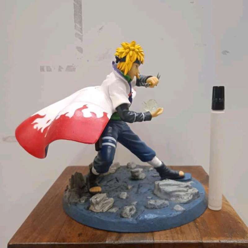 Jual mainan static figure Minato yondaime with ball Uzumaki naruto ...