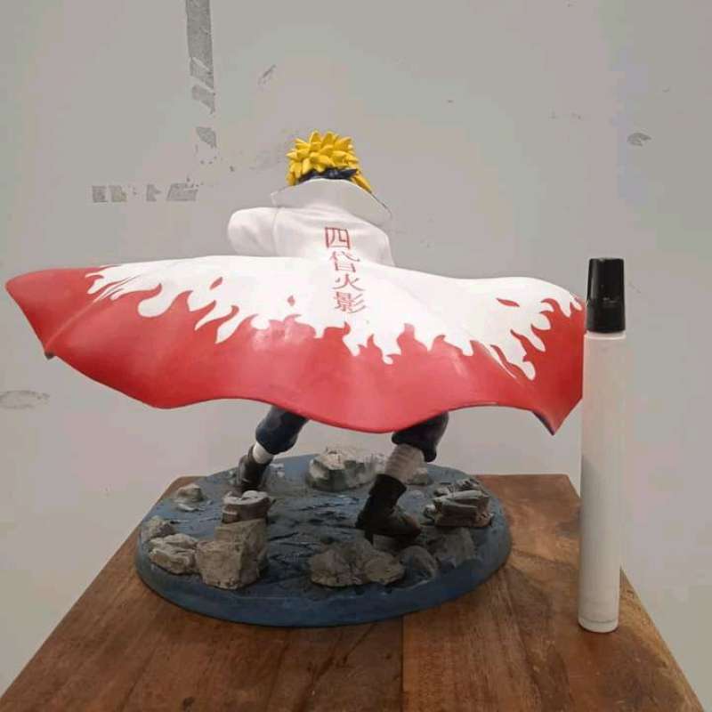 Jual mainan static figure Minato yondaime with ball Uzumaki naruto ...