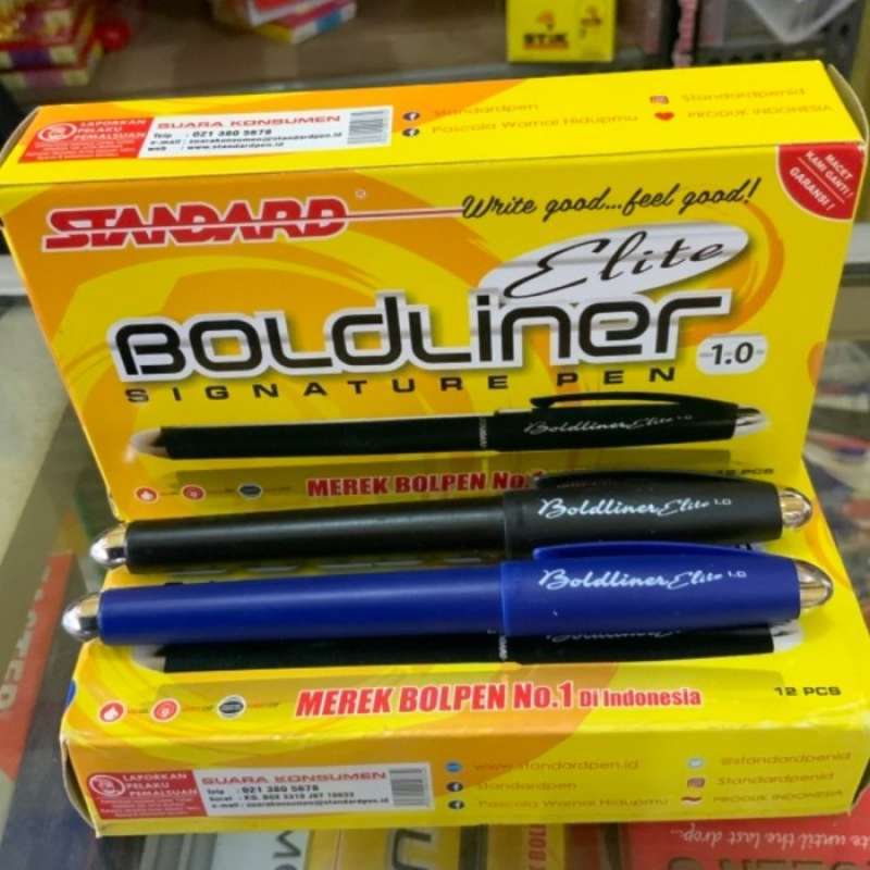 Jual Standard Pen Boldliner Original Harga Termurah Agustus 2024 | Blibli