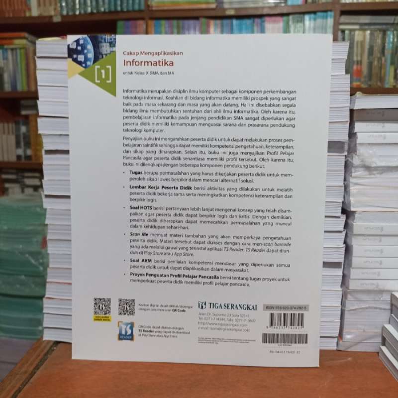 Promo Buku Informatika Kelas X.10 Sma Kurikulum Merdeka Platinum Diskon 23% Di Seller Roxie ...