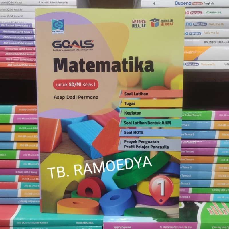 Promo Buku Goals Matematika SD/MI kelas 1 Kurikulum Merdeka Grafindo Diskon 23% di Seller Roxie ...