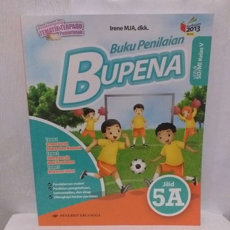 Promo Buku Penilaian Bupena Kelas 5A K13 Erlangga Diskon 23% di Seller Roxie Store - Kebon ...