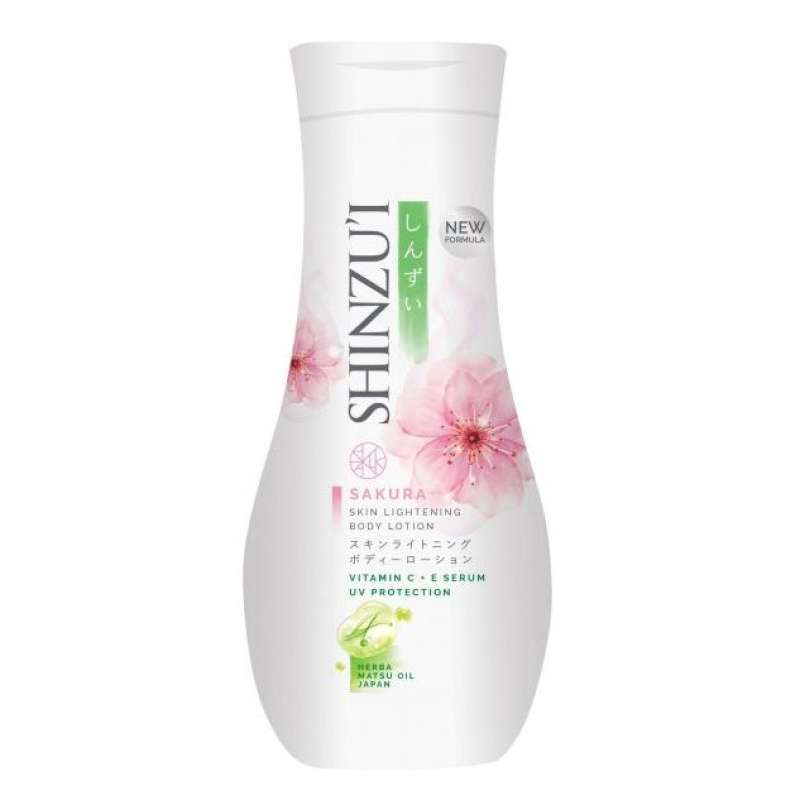 Jual Shinzui Skin Lightening Body Lotion 210ml & 100ml - Sakura 100ml ...