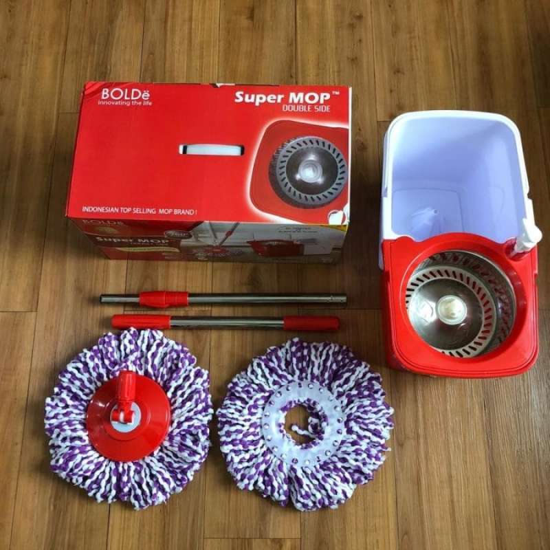 Promo BOLDe SuperMop Double Side - Ember Terpisah Bisa Dilepas - Super ...
