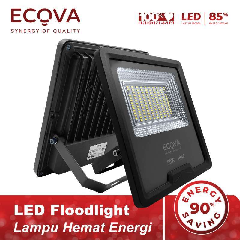 Jual ECOVA Lampu LED Floodlight Lampu Taman Lampu Sorot Lampu Tembak ...