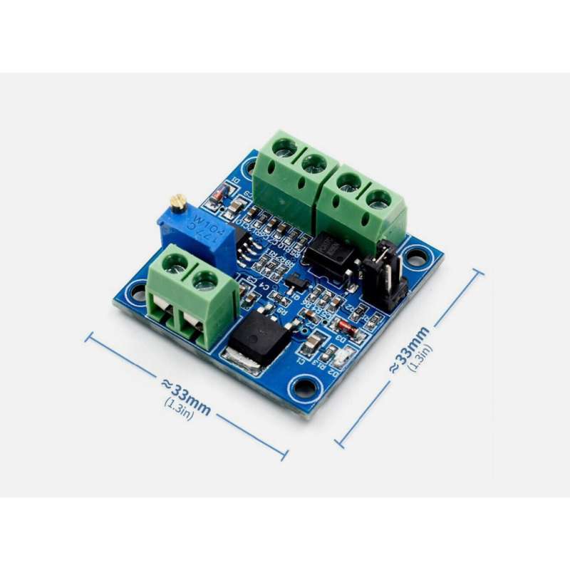 Jual Pwm To Voltage Converter Module 0%-100% To 0-10v Digital Analog ...