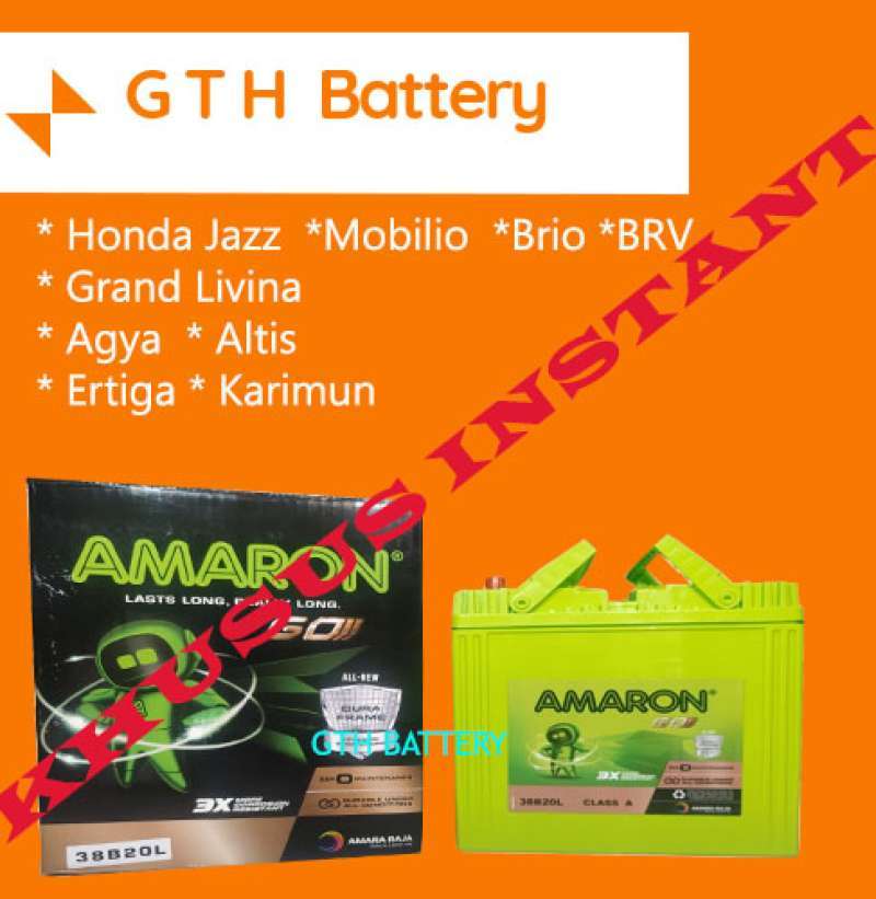 Harga Aki Amaron 38 B20 Zl 💯 Terbaru, Spesifikasi, & Kredit Januari 2026
