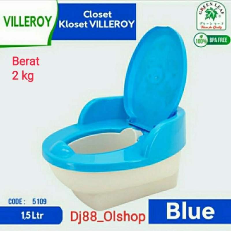 Jual Potty Training Portable Closet Duduk Anak Pispot Greenleaf 5109 di ...