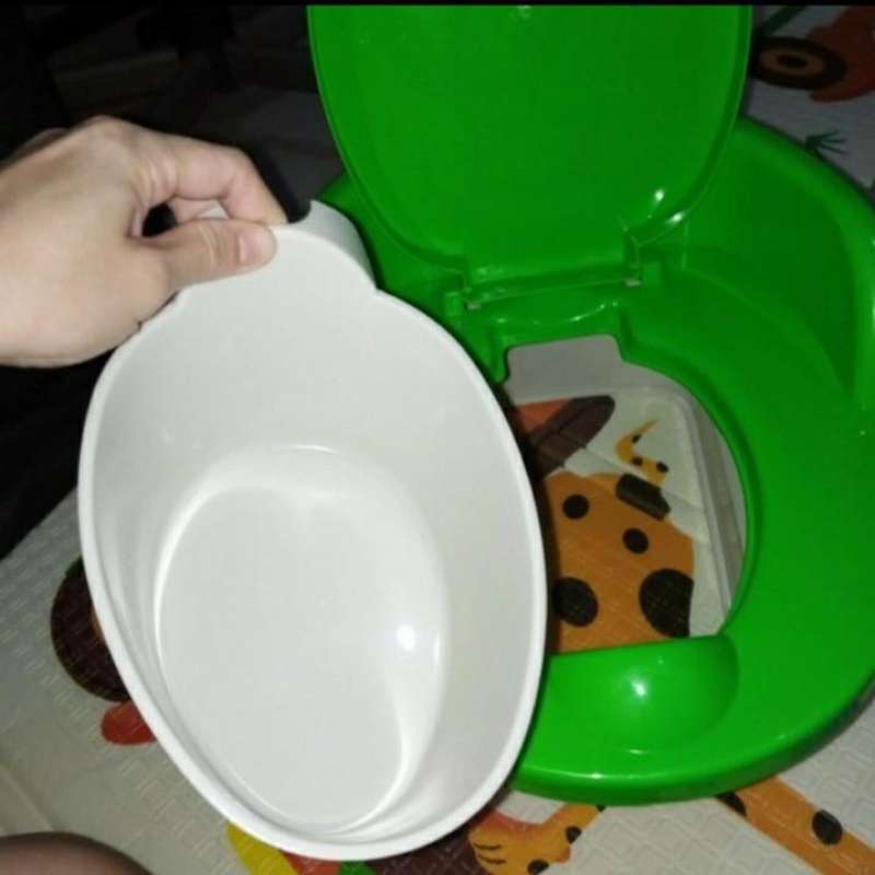 Jual Potty Training Portable Closet Duduk Anak Pispot Greenleaf 5109 di ...
