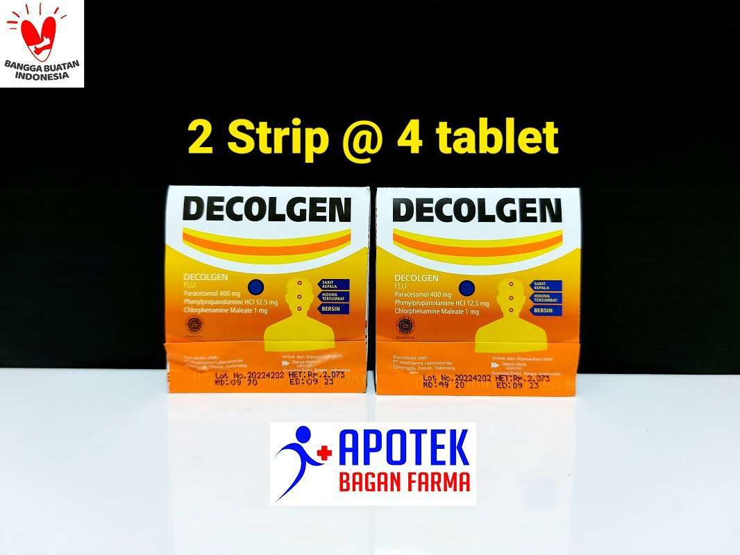 Jual Decolgen Strip 4 Tablet - Obat Flu Demam Alergi Di Seller Apotek ...