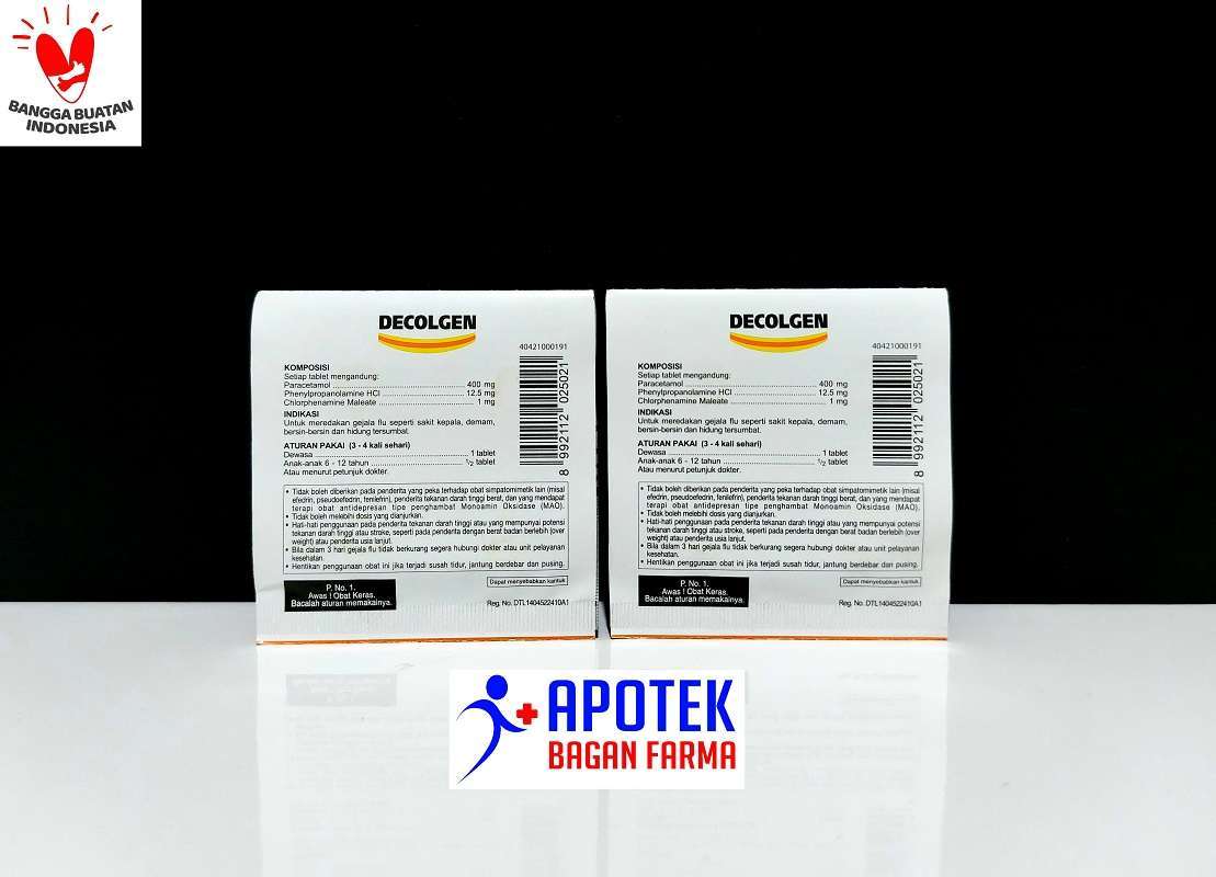 Jual Decolgen Strip 4 Tablet - Obat Flu Demam Alergi Di Seller Apotek ...