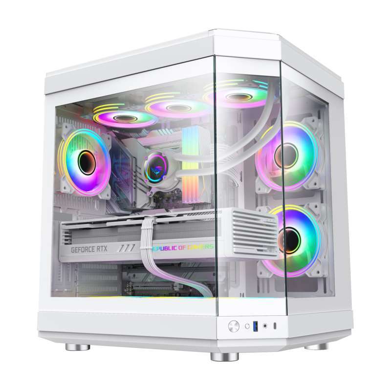 Jual Gamemax Hype White + 3x Fan | Casing PC ATX | CPU PC Case Gaming ...