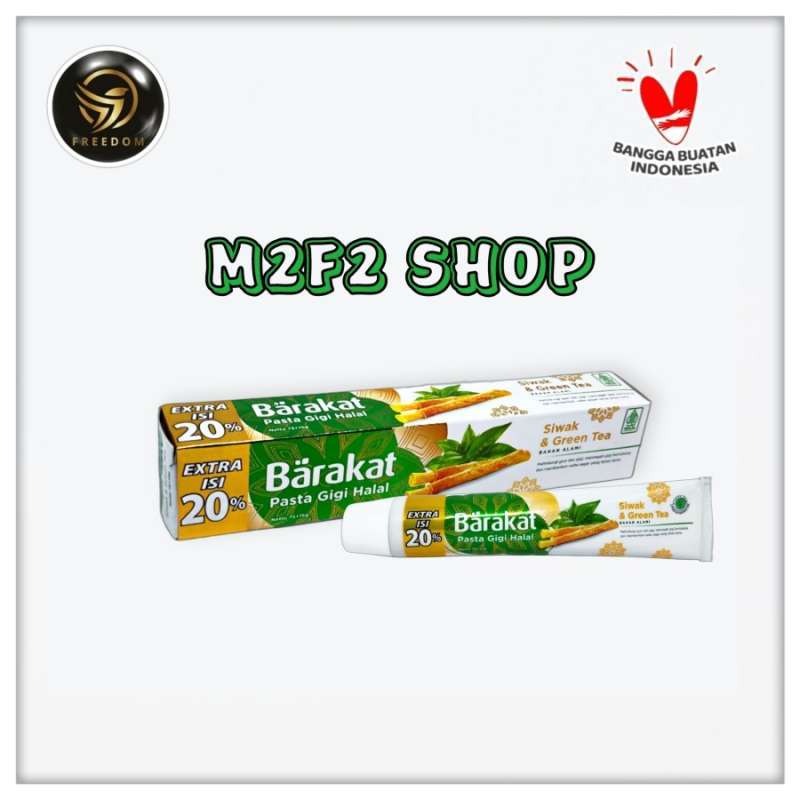 Promo Barakat Pasta Gigi Siwak & Green Tea - 90 gr (Kemasan 3 Pack ...
