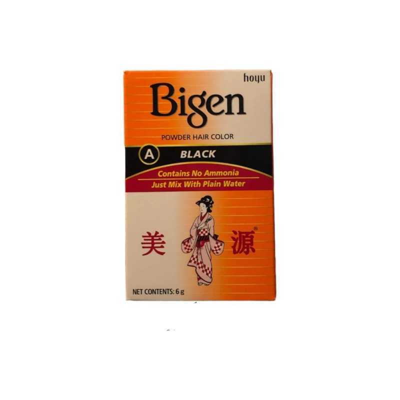Jual PEWARNA RAMBUT BIGEN A-BLACK POWDER - SEMIR RAMBUT di Seller ...
