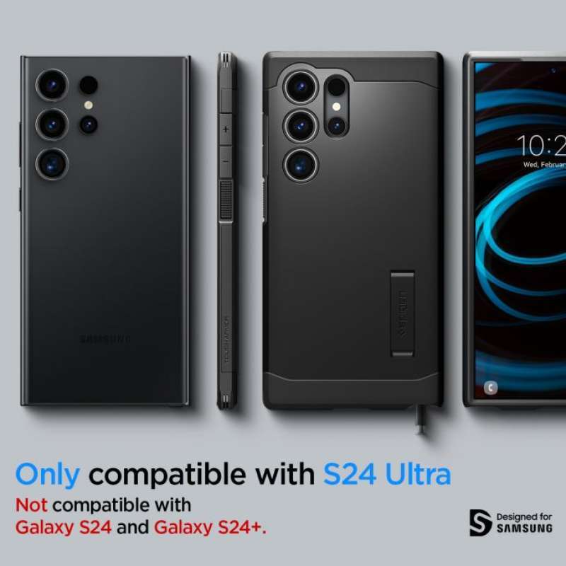 Promo Case Samsung Galaxy S24 Ultra Plus Spigen Tough Armor Hybrid Casing Diskon 50% Di Seller ...