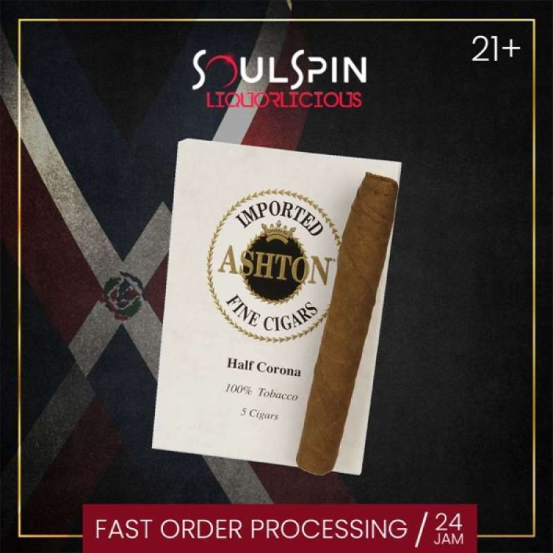 Jual Ashton Cameroon Half Corona [ Box of 5 Sticks ] Dominican Cigar ...