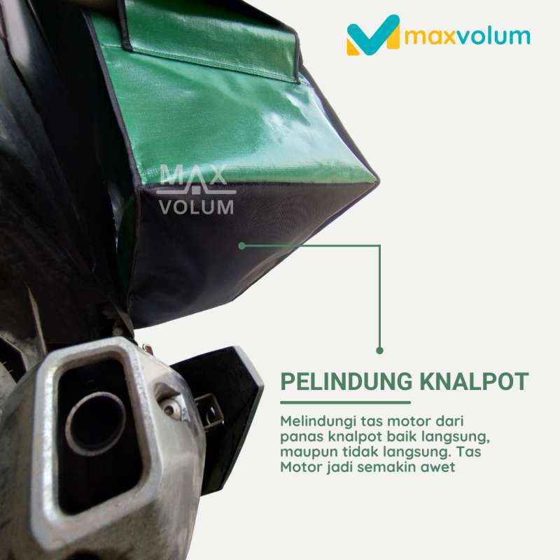 Jual MAXVOLUM Tas Motor ULTRA Besar - Anti Air Tas Obrok | Tas Kurir ...