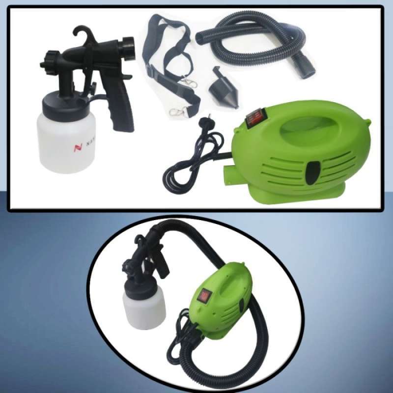 Promo New Nankai Kompresor Mini Spray Gun Cat Duco Airbrush Motor Kayu ...