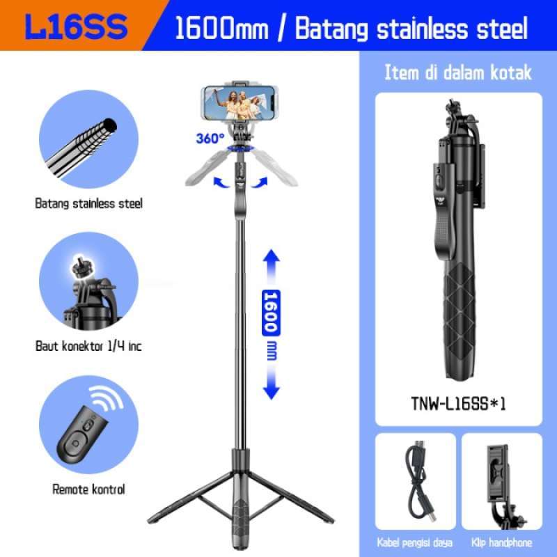 Jual Tnw L16 Tripod Spesifikasi Original, Murah & Diskon Harga Maret 2024 | Blibli