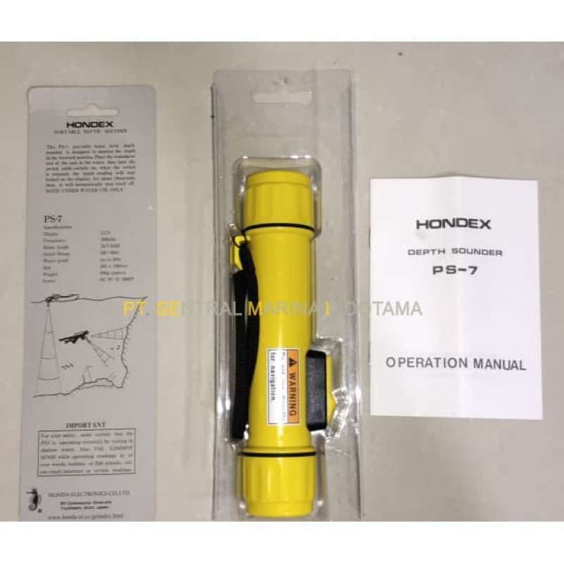 Promo Depth Sounder Hondex Ps-7 Made In Japan Diskon 23% Di Seller ...