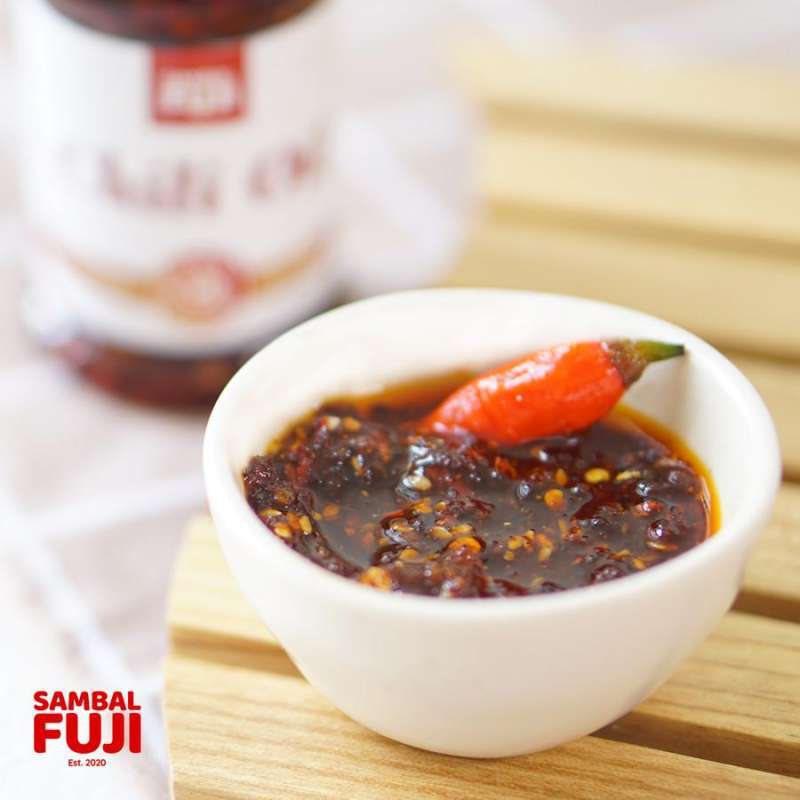 Jual SAMBAL FUJI | Sambal Chili Oil Dimsum | Sambel Minyak Cabai Halal di Seller Sambal Fuji ...