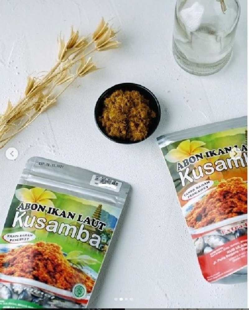 Jual ABON IKAN LAUT KUSAMBA 100GR ASLI KHAS KLUNGKUNG BALI di Seller ...