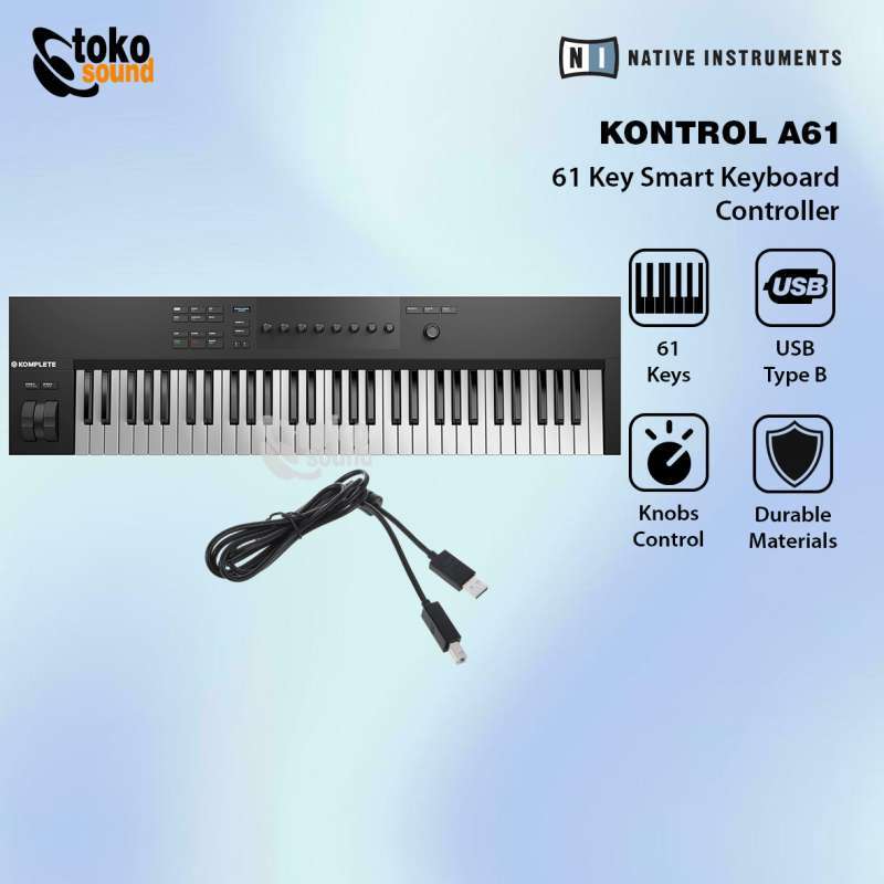 Jual Native Instruments Komplete Kontrol A61 - 61 Keyboard Controller di Seller Tokosound ...
