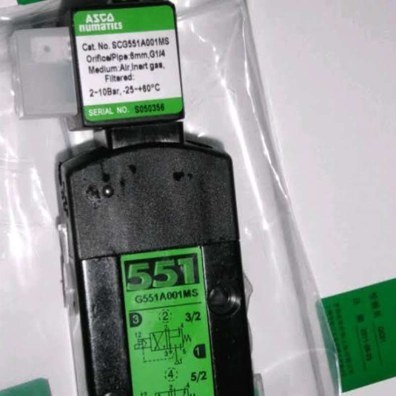 Promo ASCO NAMUR PNEUMATIC VALVE 551 DC24V/220V Diskon 23% di Seller ...