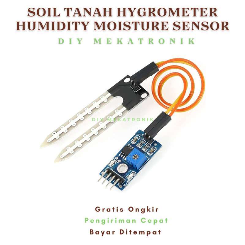 Promo Sensor Tanah Hygrometer Humidity Moisture Modul For Arduino Uno Diskon 3% Di Seller Diy ...