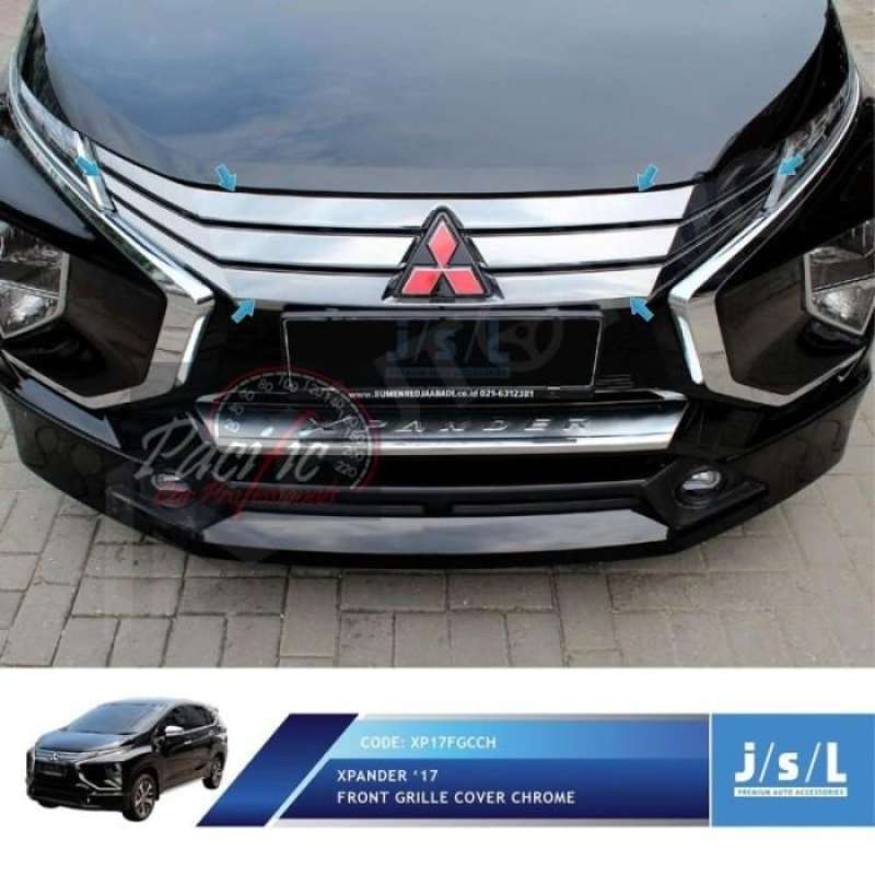 Jual Front Grille / Garnish List Grill Depan Mitsubisi Xpander 2018 Di ...