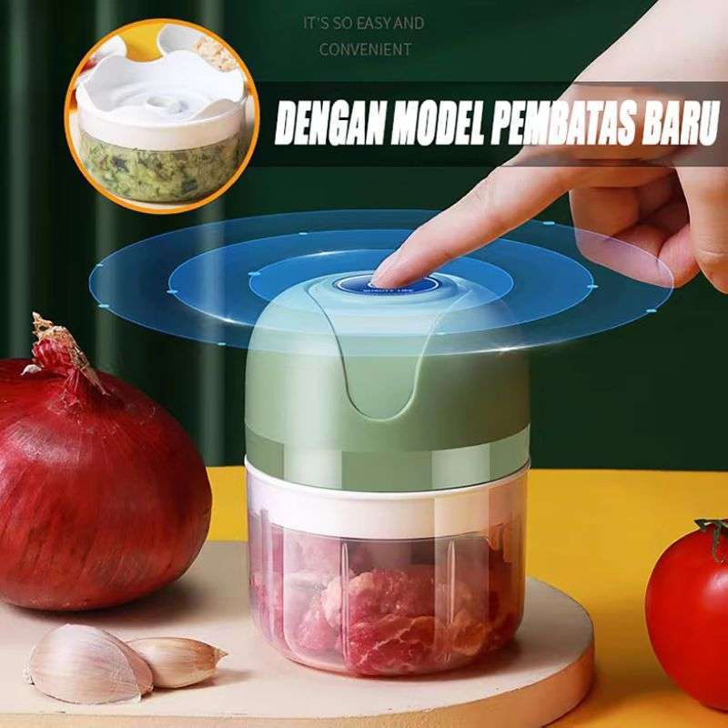 Promo [ PPLUS ] Mini Chopper Blender Portable Gilingan Mini Bumbu dan ...