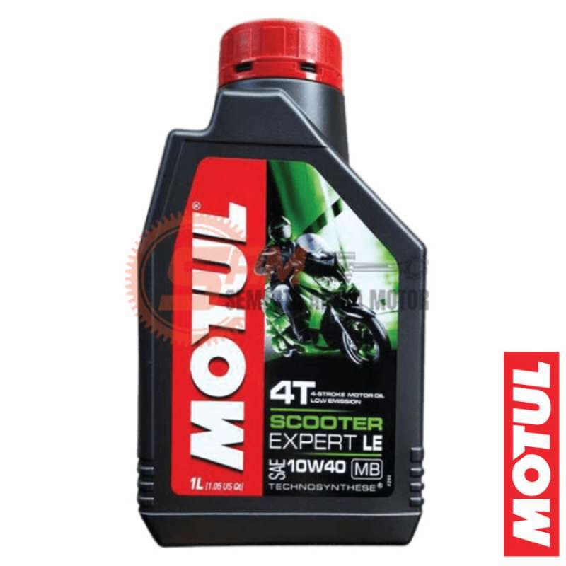 Jual Oli Motor Matic Motul Scooter Expert Le 4t 10w40 1l Technosynthese ...