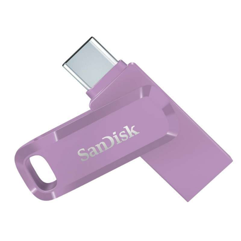 Jual SanDisk Ultra Dual Drive Go OTG Type C 256Gb USB 3.2 - Lavender di ...