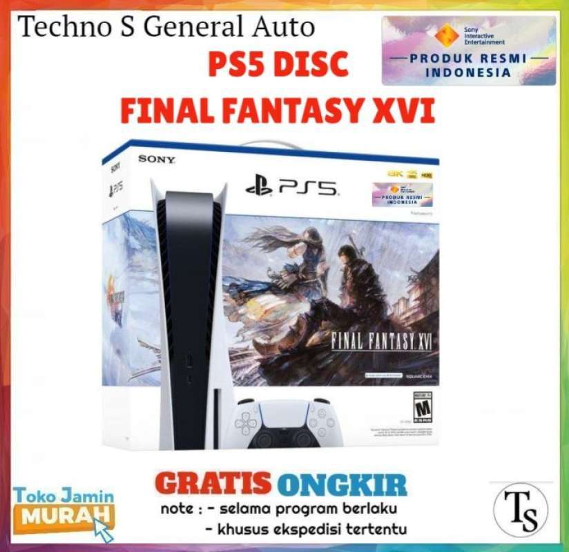 Promo Playstation 5 Ps5 Console Disc Bundle Final Fantasy Xvi Ps 5 - Markmarket - Varian 2 ...