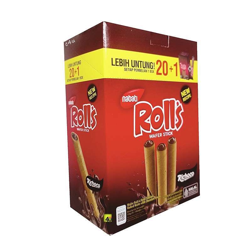 Promo Nabati Rolls - Kemasan Box Isi 20 Pcs Diskon 21% Di Seller ...